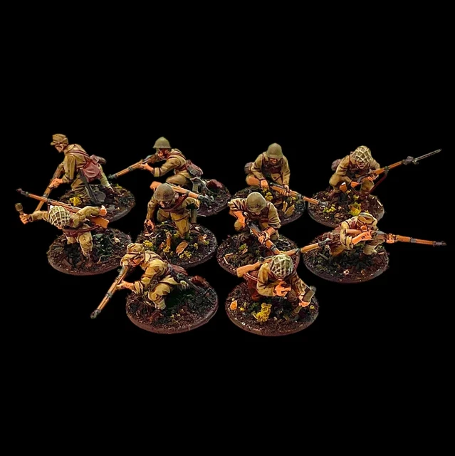 28MM BOLT ACTION WW2 Imperial Japanese Infantry Painted by FoWaBS. £85. ...