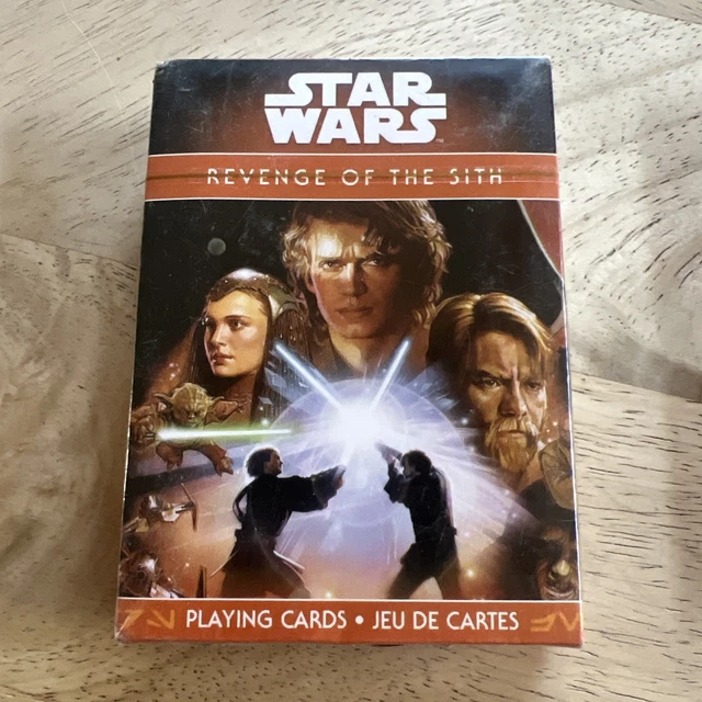 STAR WARS REVENGE Of The Sith Playing Card New In Package £4.48 ...