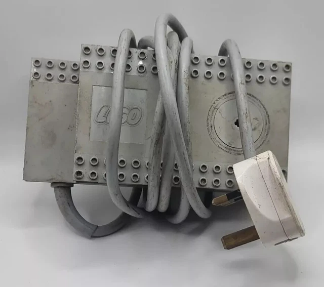 VINTAGE LEGO 12V train 7864 Transformer For Train controller UK mains 3 ...