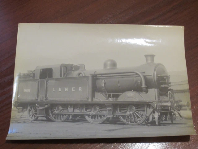 VINTAGE 8&X6¼& PRINT LNER Ivatt 0-6-2T N1 GNR 1601 (Later 4601, 9481 ...