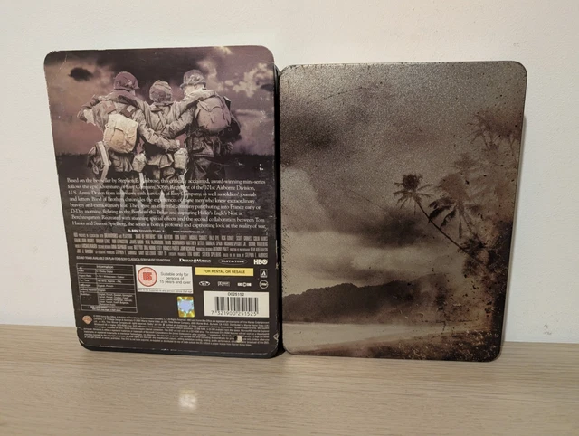 COMPLETE BAND OF Brothers & The Pacific DVD Steel Book Case Set Bundle ...
