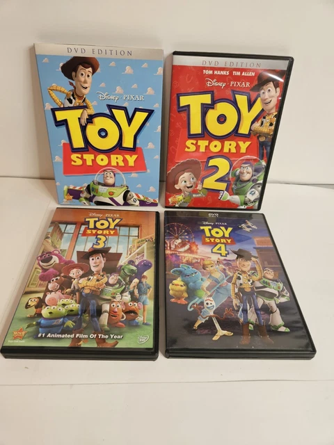 TOY STORY COMPLETE 4-Movie Collection DVD Set 1-4 £22.09 - PicClick UK