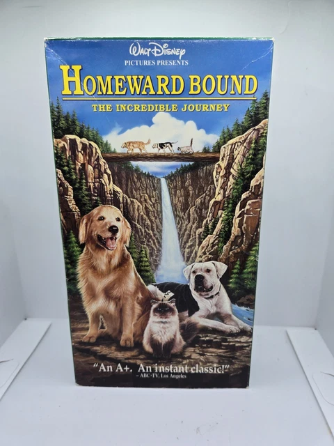 HOMEWARD BOUND: THE Incredible Journey (VHS) £7.09 - PicClick UK