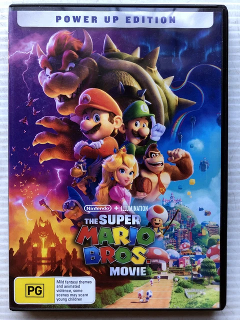 THE SUPER MARIO Bros. Movie Power Up Edition (DVD, 2023) PAL Region 2 ...