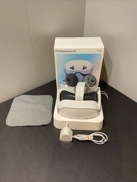 META QUEST 3S Mixed Reality Headset - 128 GB (Used - Excellent ...