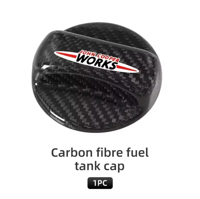 MINI COOPER JCW Genuine Carbon Fibre Fuel Cap Cover F55 R56 R55 R53 R52 ...