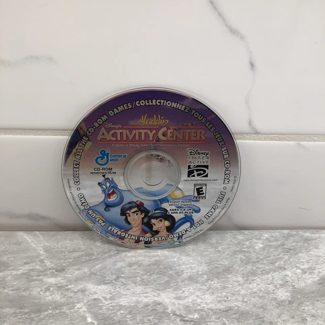DISNEY'S ALADDIN ACTIVITY Center - General Mills Promo (PC, 1994 ...