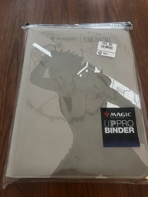 MAGIC THE GATHERING Final Fantasy Cloud Ultra Pro 9-Pocket Premium PRO ...