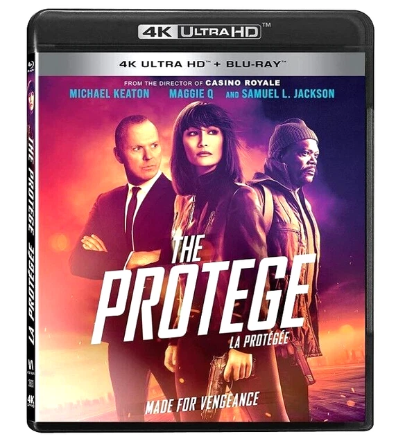 THE PROTEGE 4K Ultra HD + Blu Ray (New) Michael Keaton Samuel L Jackson ...