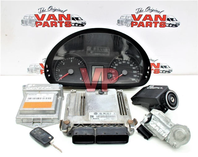 VOLKSWAGEN CRAFTER - 2.0 Engine Control Unit ECU Kit - Genuine T1323 £ ...