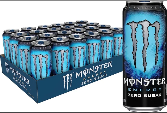 MONSTER ENERGY DRINK zero sugar, low calorie (pack of 24) EUR 47,77 ...