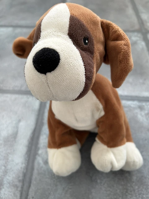 JOHN LEWIS BUSTER The Boxer Dog Soft Plush Toy from Christmas Advert ...