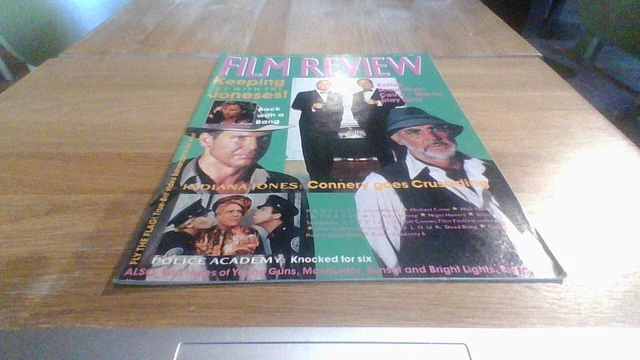 FILM REVIEW 1989 Indiana Jones Harrison Ford Sean Connery Nigel Havers ...