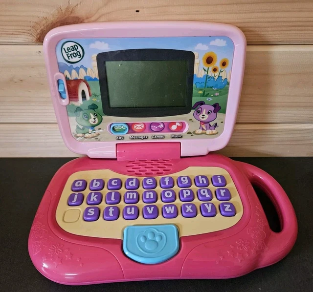 LEAPFROG 2 IN 1 Leaptop Touch Learning Tablet Computer Toy Letters ...