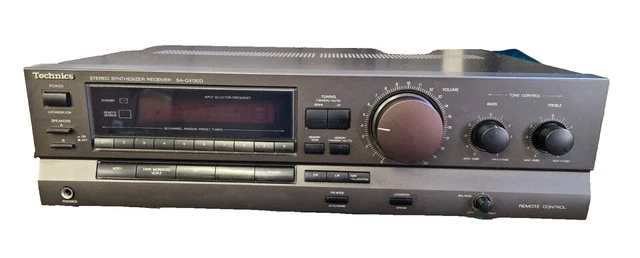 TECHNICS SA-GX130D STEREO amplifier with synthesized tuner, tuner ...
