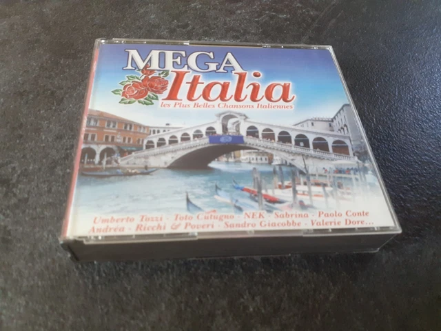 BOX 4 CD COMPILATION Mega Italia - Les Plus Belles Chansons Italiennes ...