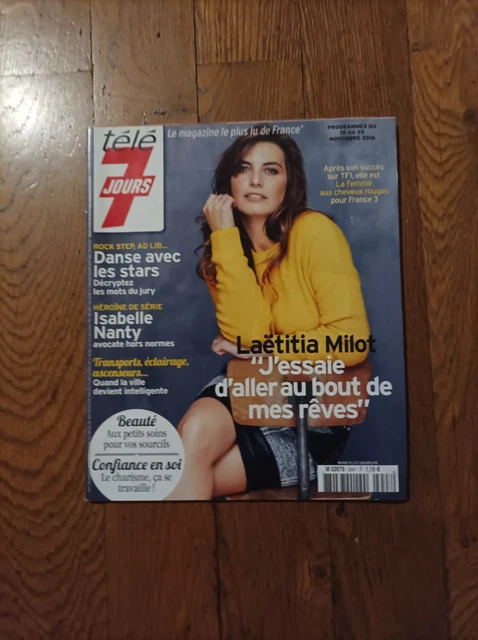MAGAZINE TÉLÉ 7 jours de 2016 - Laëtitia Milot, Plus belle la vie EUR 5 ...