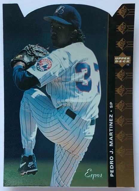 PEDRO MARTINEZ 1994 Upper Deck SP Die-Cut #85 EXPOS RED SOX *Livraison ...