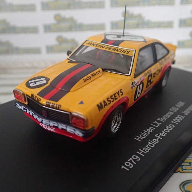 AUTOART 67961 - 1/43 Scale Holden LX Torana SS A9X 2DR #19 Janson ...