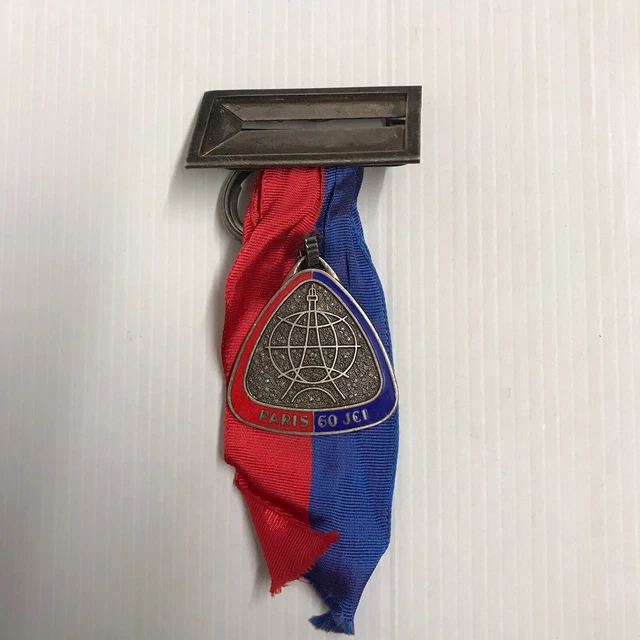 RARE KEY MEDAL Old Drago XV Congress World de La Jci Paris 1960 $26.09 ...