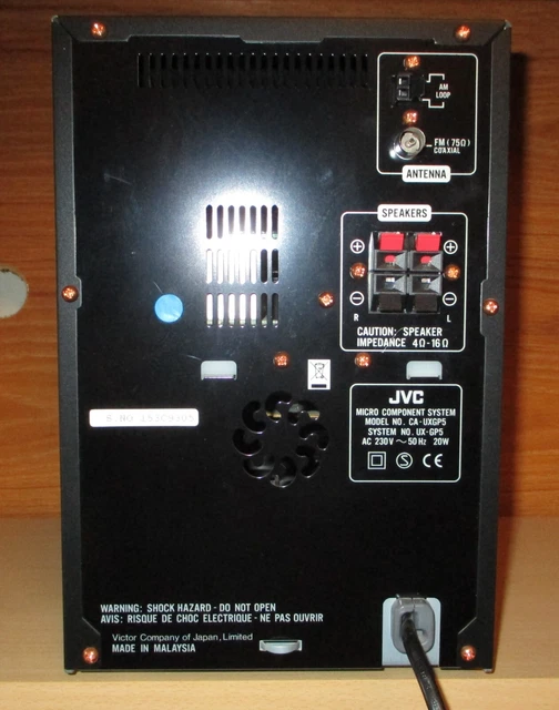 JVC MICRO COMPONENT hi-fi system UX-GP5 £20.00 - PicClick UK