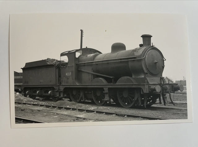 LNER RAILWAY LOCOMOTIVE Photograph - 4337 Tuxford Shed J11 - D40 £3.50 ...