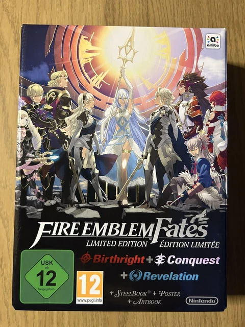 FIRE EMBLEM FATES Limited Edition 3ds 2ds Game £265.92 - PicClick UK