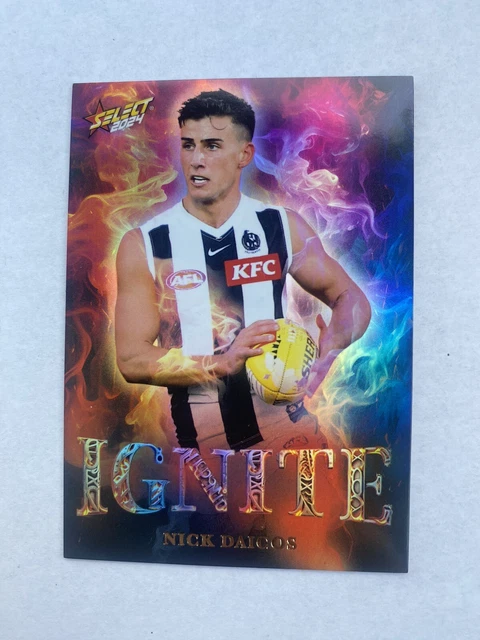 2024 AFL SELECT Ignite Nick Daicos Ig13 Collingwood $20.00 - PicClick AU