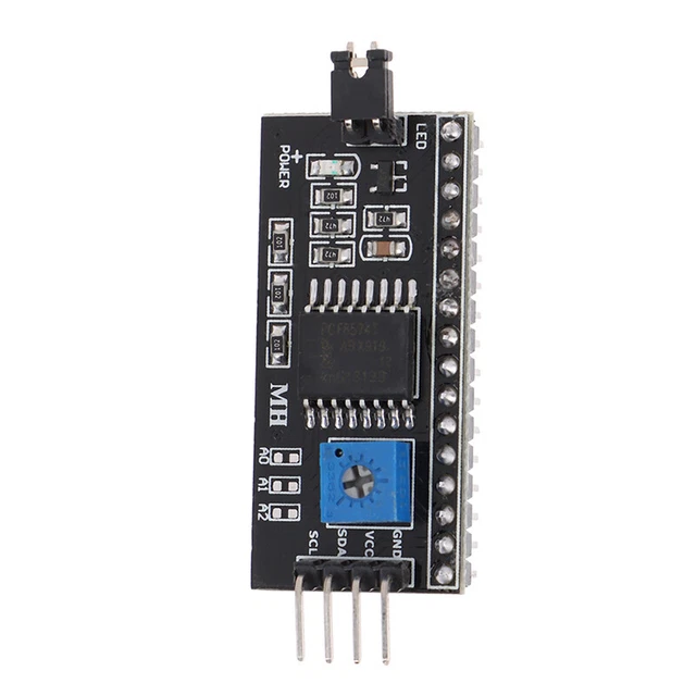 1pc Arduino Iic I2c Twi Spi Serial Interface Board Port 1602 2004 Lcd