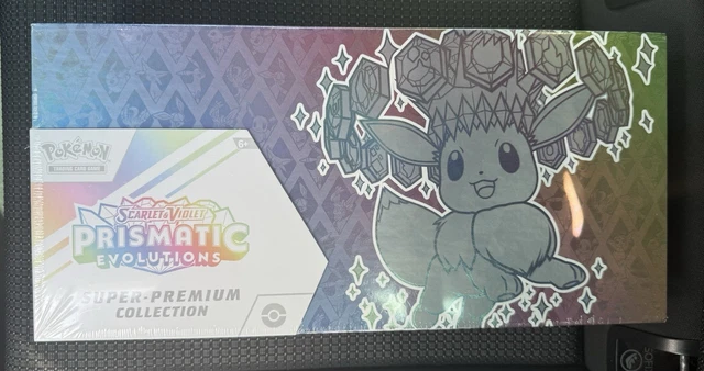 POKÉMON TCG: PRISMATIC Evolutions Super Premium Collection- Brand New ...