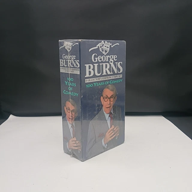 GEORGE BURNS - 100 Years of Comedy (VHS, 1995) Sealed £10.81 - PicClick UK