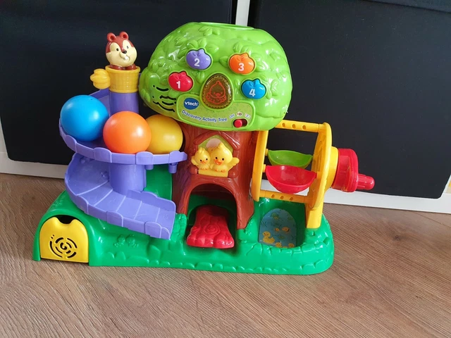 VTECH DISCOVERY ACTIVITY Tree Playset Counting Numbers Lights Sounds ...