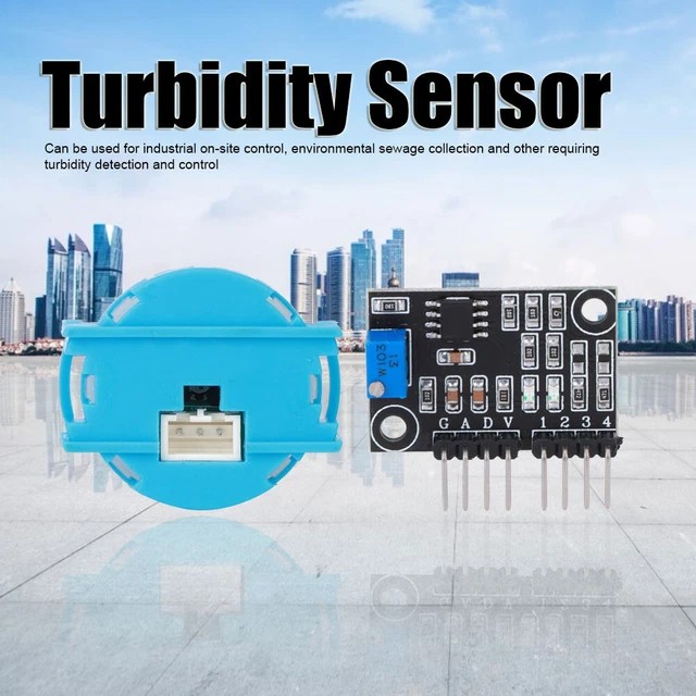 TURBIDITY SENSOR MODULE Liquid Sewage Water Quality Detection Set TS‑300B £15.39 - PicClick UK
