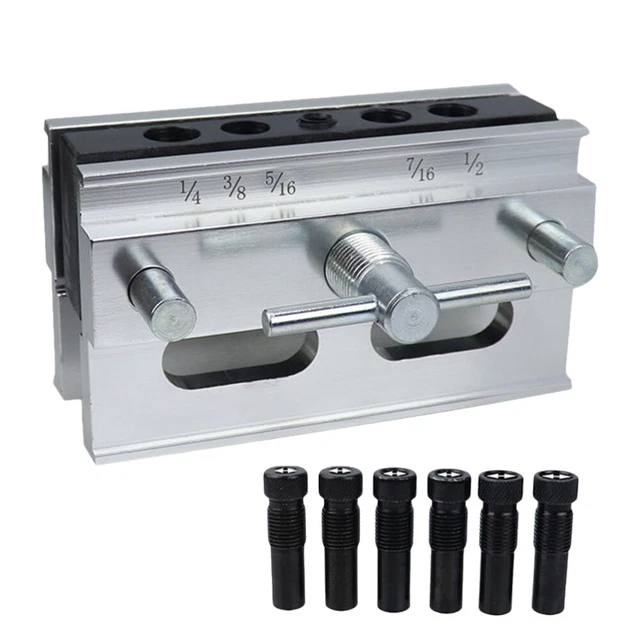 PLANK DRILL DRILLING Guide Block Toolkit Precise Self Centering £38.50 ...