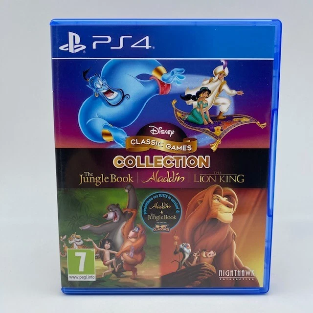 DISNEY CLASSIC GAMES Collection The Jungle Book-Aladdin-The Lion King ...
