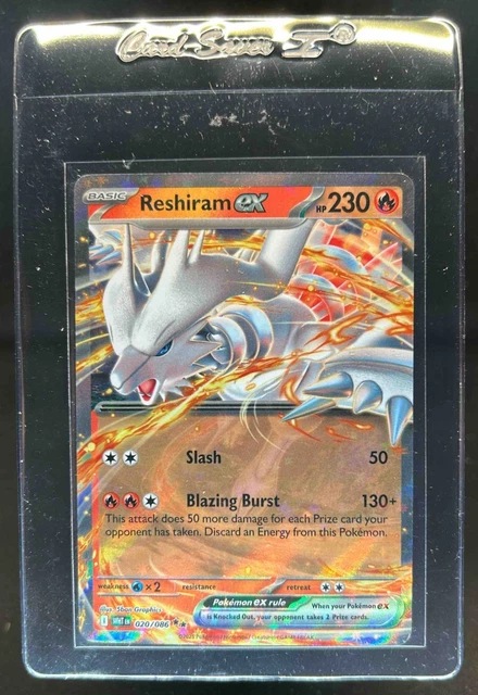 2025 POKEMON SV White Flare Reshiram ex Double Rare #020/086 £0.75 - PicClick UK