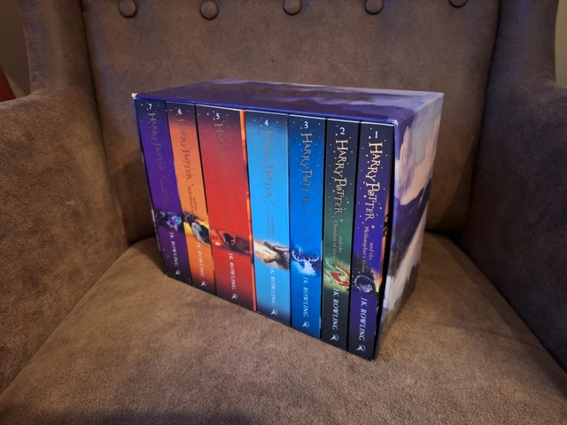 HARRY POTTER BOXED Book Set Complete Collection 1-7 New £29.50 ...