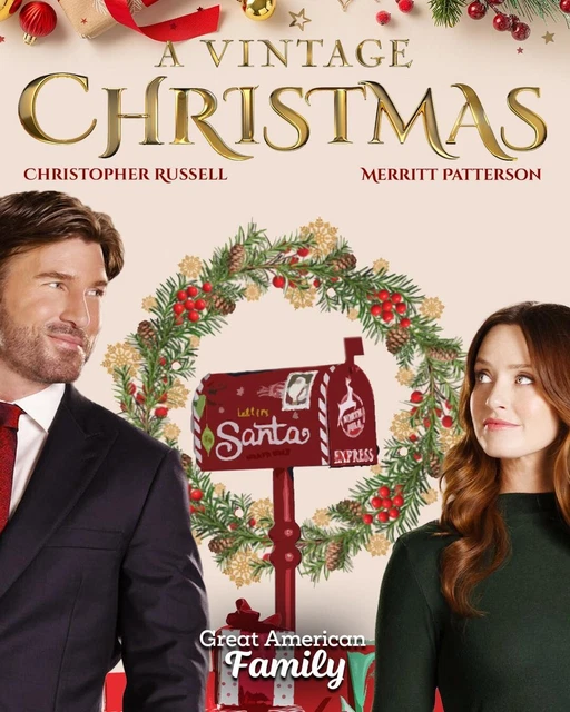 A VINTAGE CHRISTMAS DVD GAC MOVIE 2024 -Christopher Russell - [Disc ...