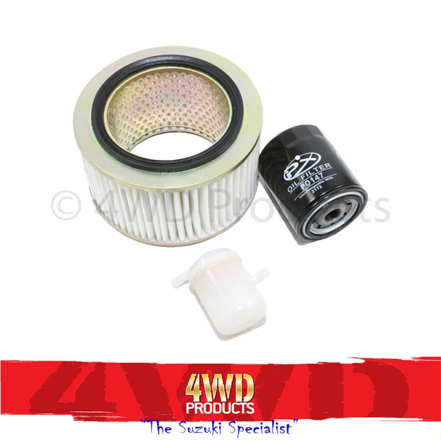 OIL/AIR/FUEL FILTER SET - Suzuki Sierra Drover SJ413 1.3 SJ50 SJ70 (84 ...
