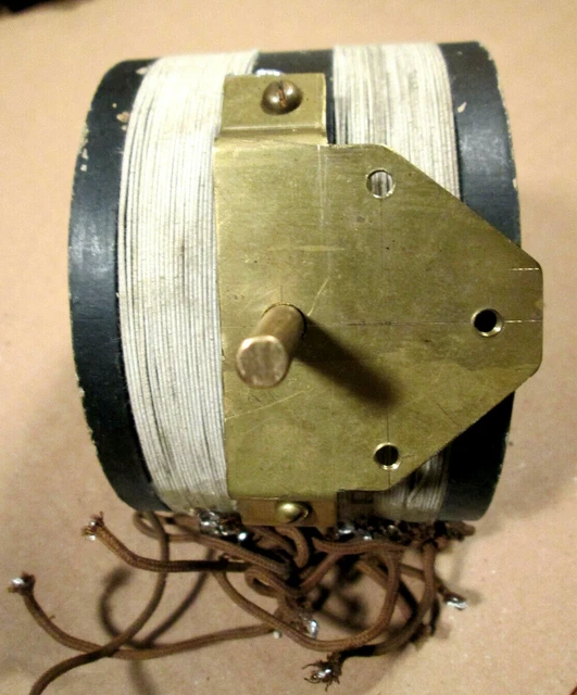 VINTAGE TUBE RADIO Parts Variometer Variable Inductance Tuning Coils ...