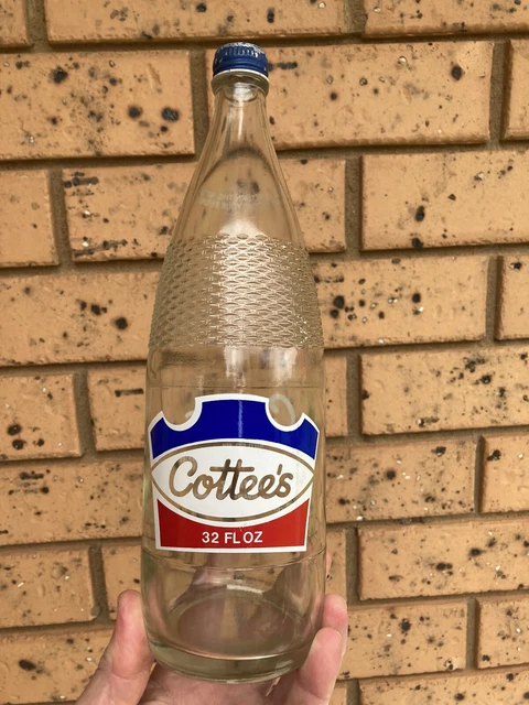 COTTEES CERAMIC PYRO label screw top soft drink bottle 32floz pre owned ...