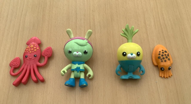 OCTONAUTS TWEAK AND The Giant Squid+Tunip And The Cuttlefish Used £12. ...