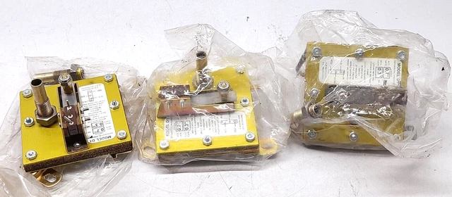 GENERAL ELECTRIC MODEL D1 Differential Pressure Switch US Pat 3,852,547 ...