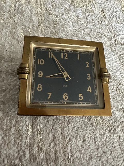 ART DECO MANTEL Clock Glen Clock Csm Made In Scotland $71.33 - PicClick AU