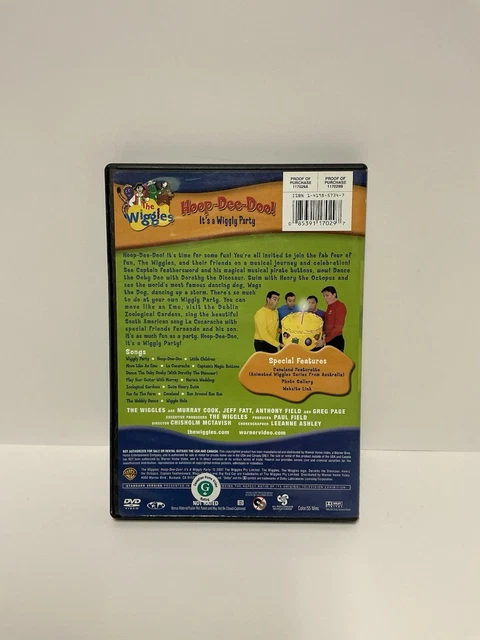 THE WIGGLES HOOP-DEE-DOO! It's a Wiggly Party DVD Original Cast 16 ...