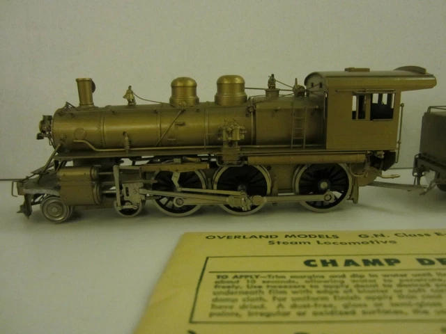 OVERLAND MODELS: GREAT Northern: 4-6-0 Steam locomotive: GNE 15: Brass ...