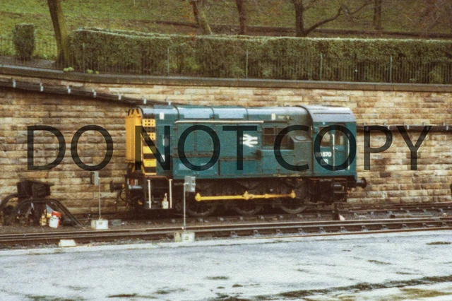 UK DIESEL TRAIN Railway Photograph Of Class 08 08570 Loco. Rm08-167 £1. ...