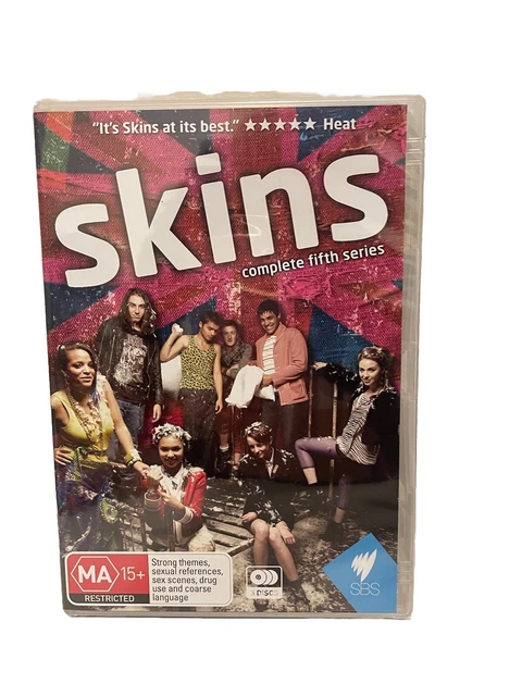 SKINS SERIES 5 Complete 5th Season DVD Region Free 2011 Comedy Drama ...