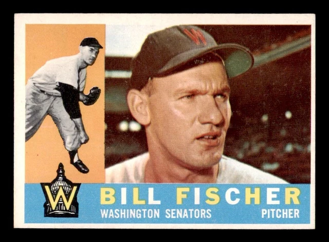 1960 TOPPS BASEBALL #76 Bill Fischer EX *e1 EUR 5,52 - PicClick FR