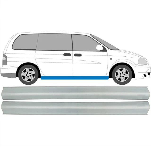 KIA CARNIVAL SEDONA 2001-2006 2x SILL REPAIR PANEL ROCKER PANEL / PAIR ...